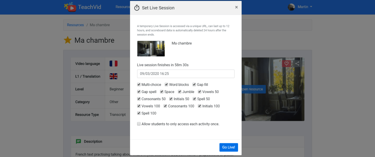 TeachVid LIVE sessions extended :) – TeachVid Blog